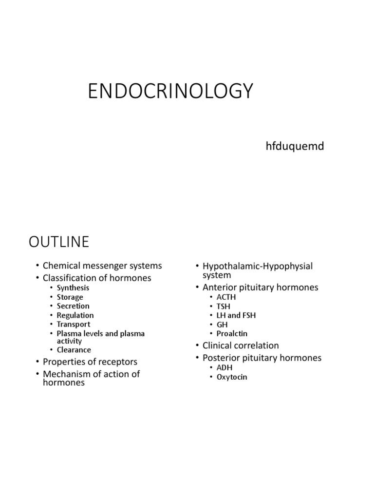 Endocrinology: Hormones and Functions | PDF | Luteinizing Hormone | Hormone