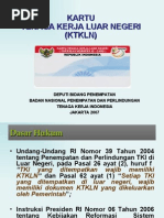 Panduan Pembuatan E-KTKLN TKI | PDF