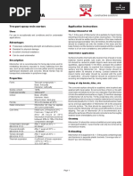 Nitomortar TC2000 Epoxy Sealing Compound | PDF