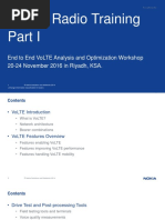 VoLTE KPI Performance - E2E | PDF | Internet Protocols | Mobile Technology