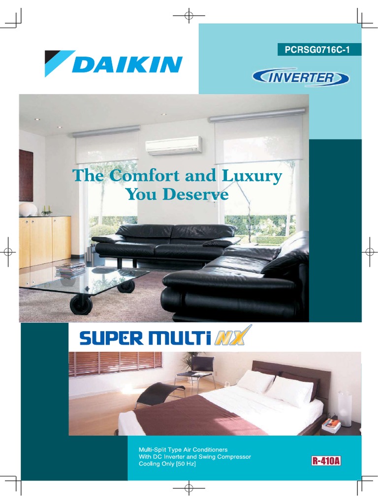 Daikin Super Multi NX | PDF