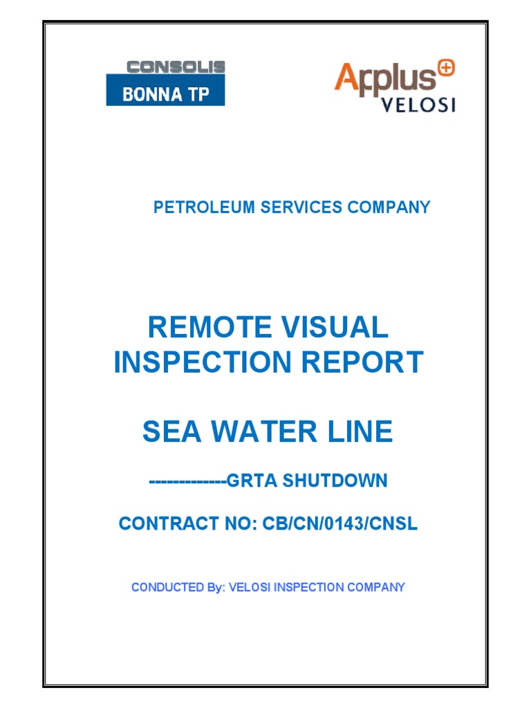 Sample Report - Rvi - KNPC | PDF | Nature