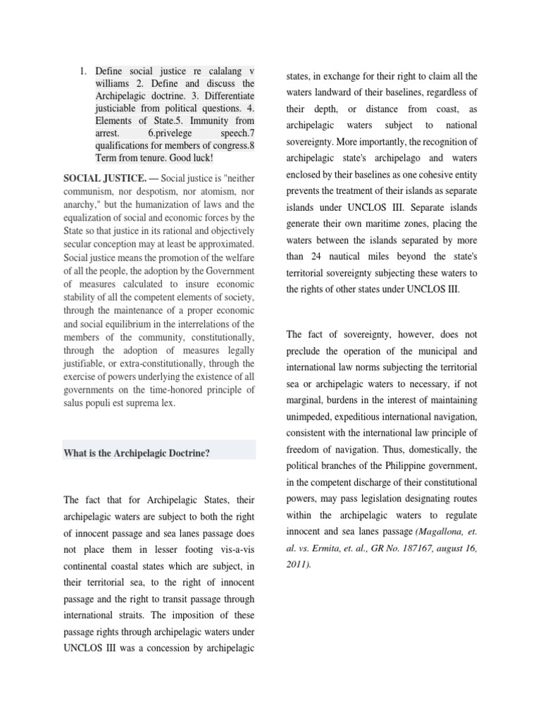 Navigating the Complexities of Archipelagic States and Their Maritime ...