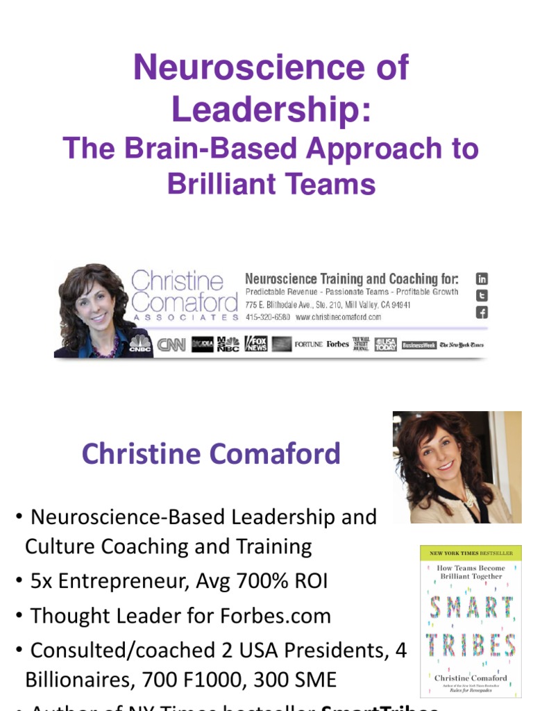 Neuroscience of Leadership - 1 | PDF | Corporate Social Responsibility ...