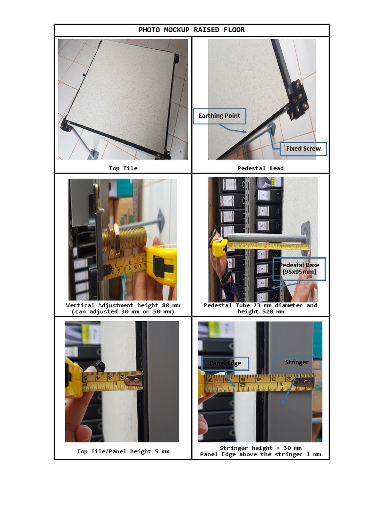 Raised Floor System Components | PDF