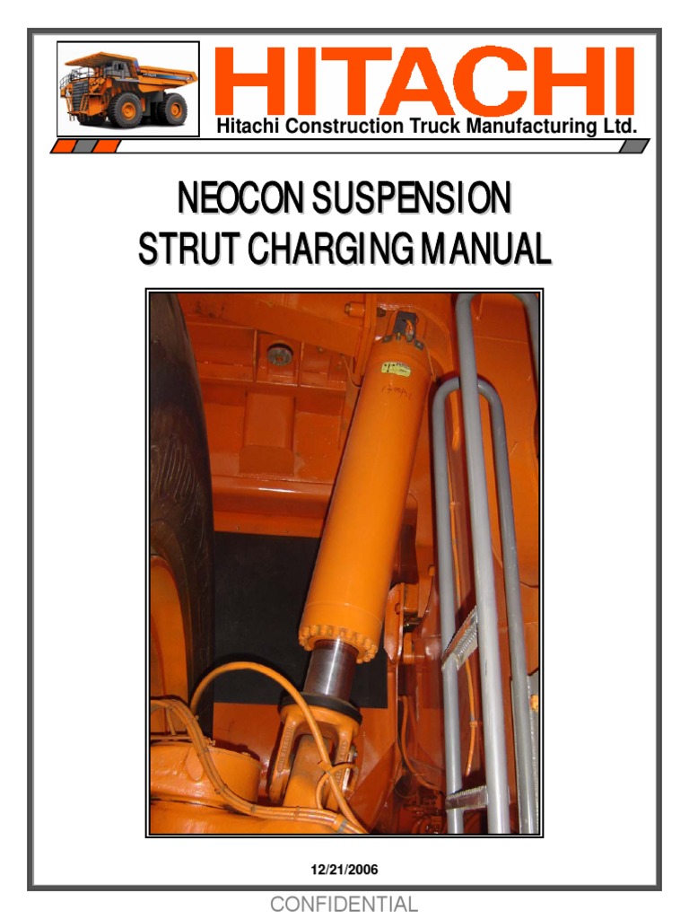 Neocon Strut Charging Manual HTT-07-1206 | PDF | Valve | Machines