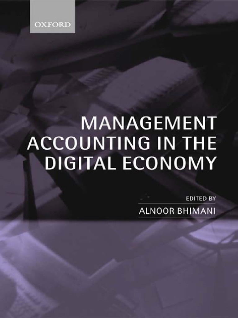 Management Accounting in The Digital Economy | PDF | Trust (Emotion ...