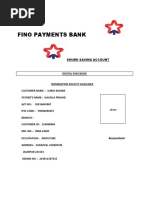 Indian Bank RTGS Form | PDF | Financial Services | Banking Technology