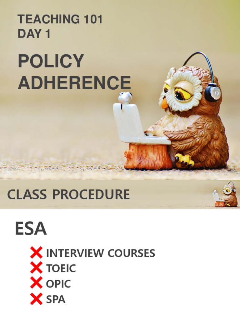 Teaching Procedures and Policies Guide | PDF | Career & Growth | Home ...