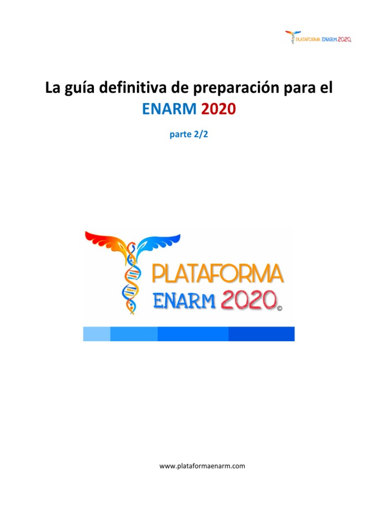 Guia de Estudio ENARM 2020 1 | PDF | Memoria | Diagnostico medico