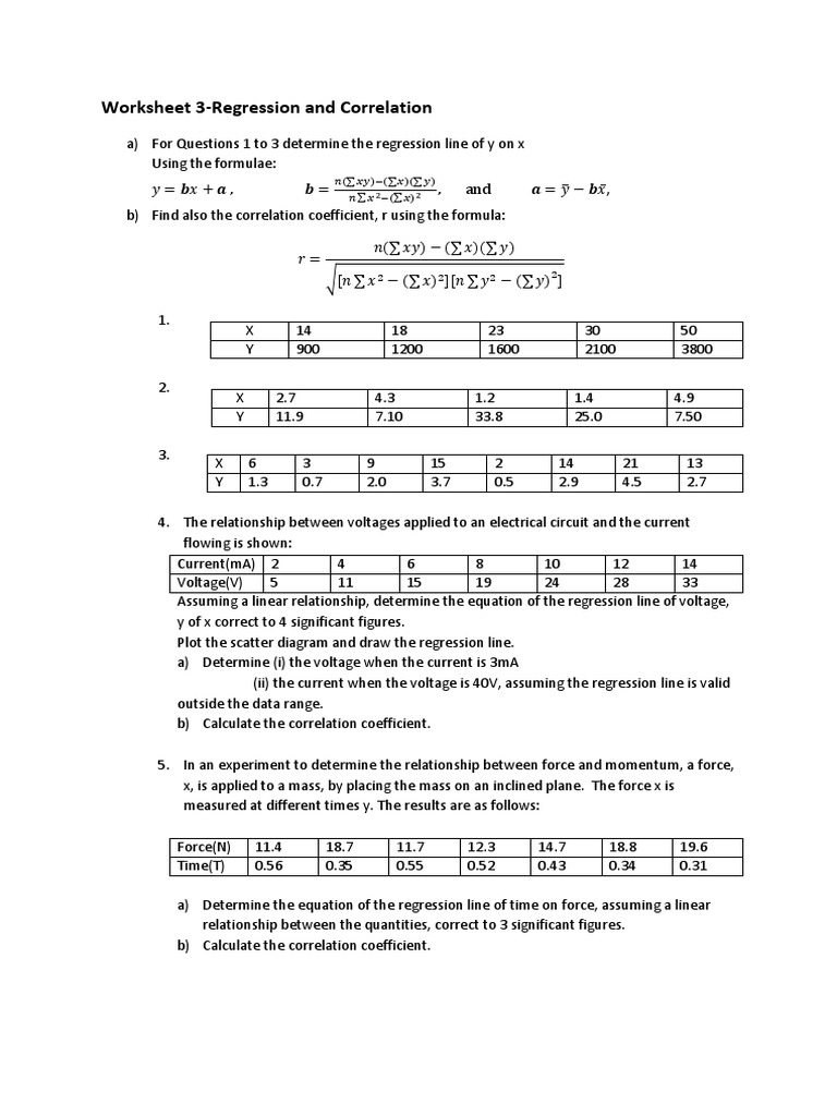 worksheet-regression-and-correlation-pdf-correlation-and-dependence