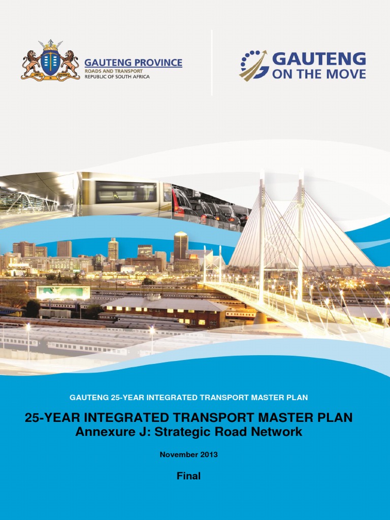 Gauteng 25-Year Integrated Transport Master Plan | PDF | Economic ...