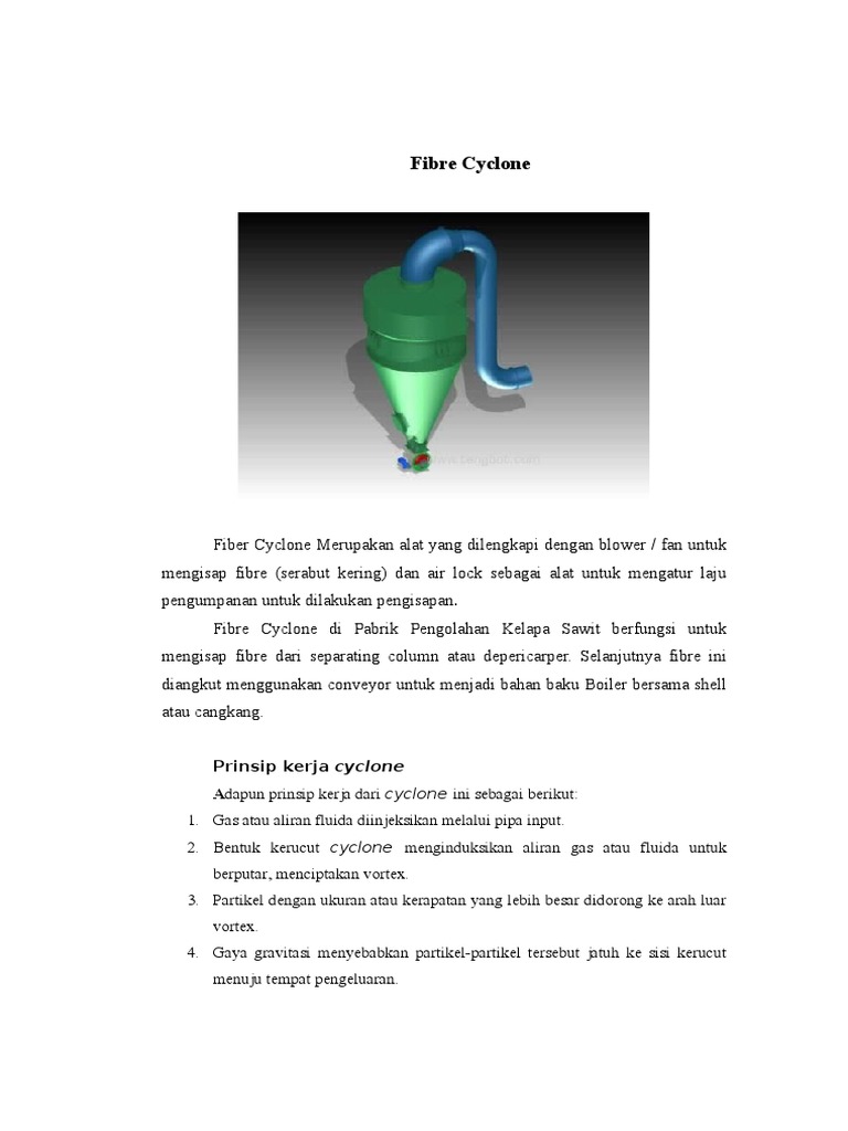 Fibre Cyclone | PDF