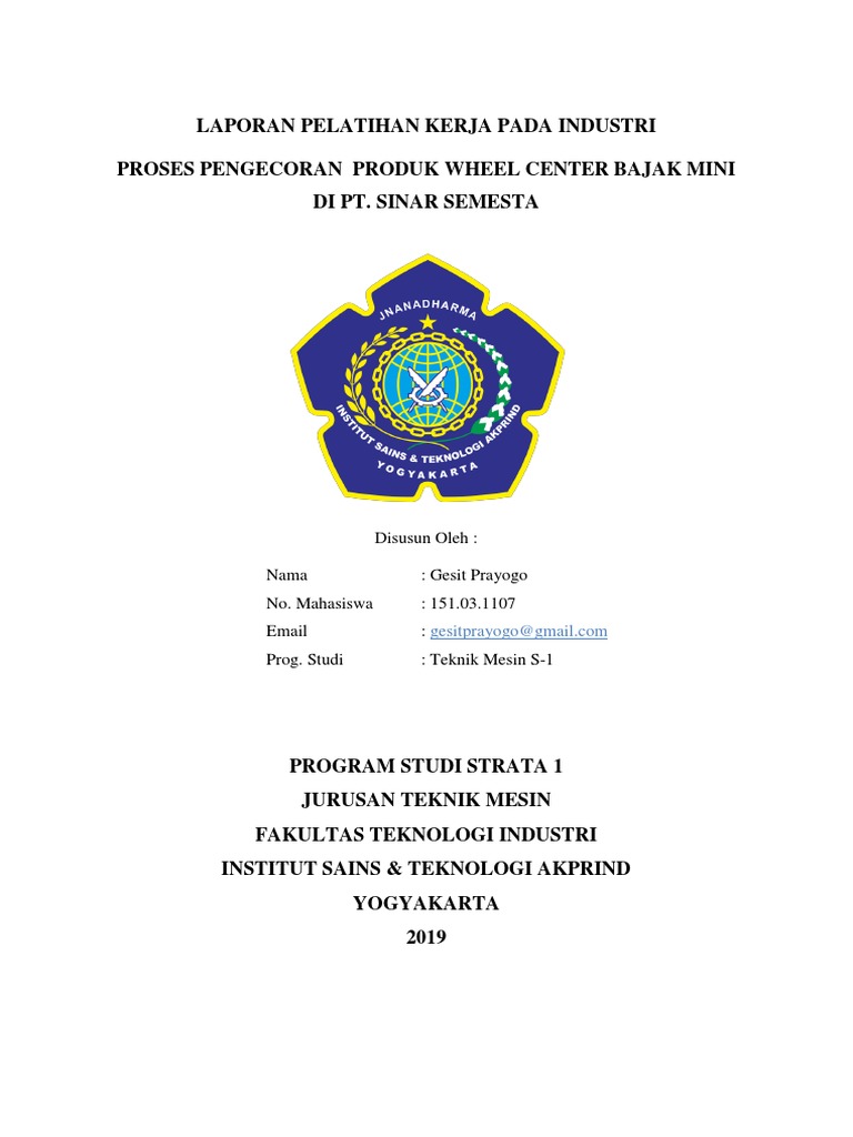 Laporan Pkpi Gesit Prayogo | PDF