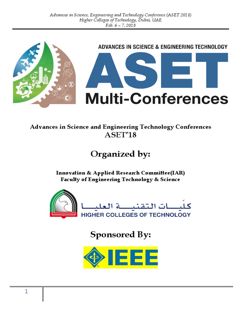 ASET Booklet Abstract Ver 5 31jan18 | PDF | Carbon Nanotube | Graphene