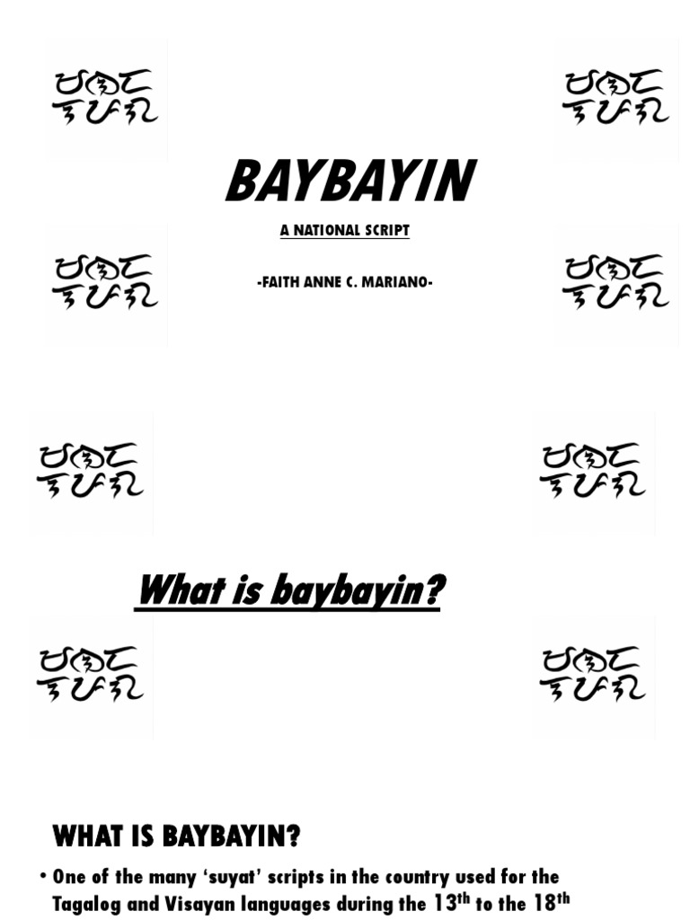 Understanding Baybayin: A National Script | PDF | Social Science