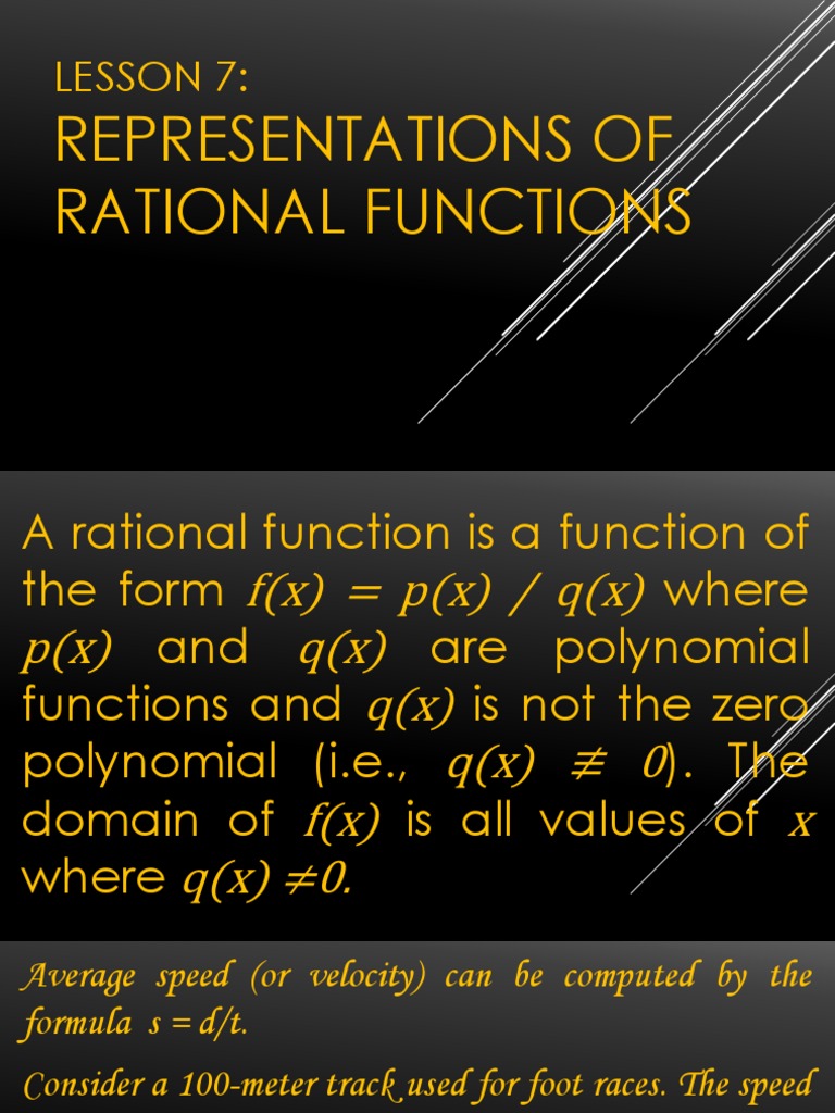 7 Representations of Rational Functions | PDF | Function (Mathematics ...