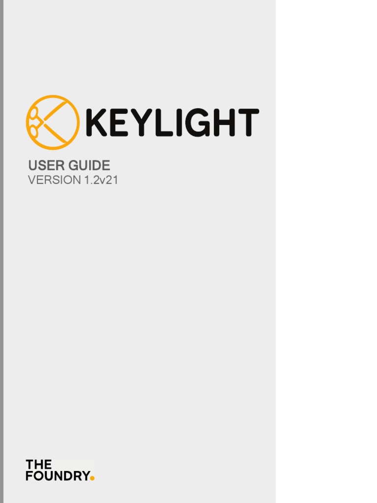 Keylight 1.2 AE PDF | PDF | Graphic Design | Vision
