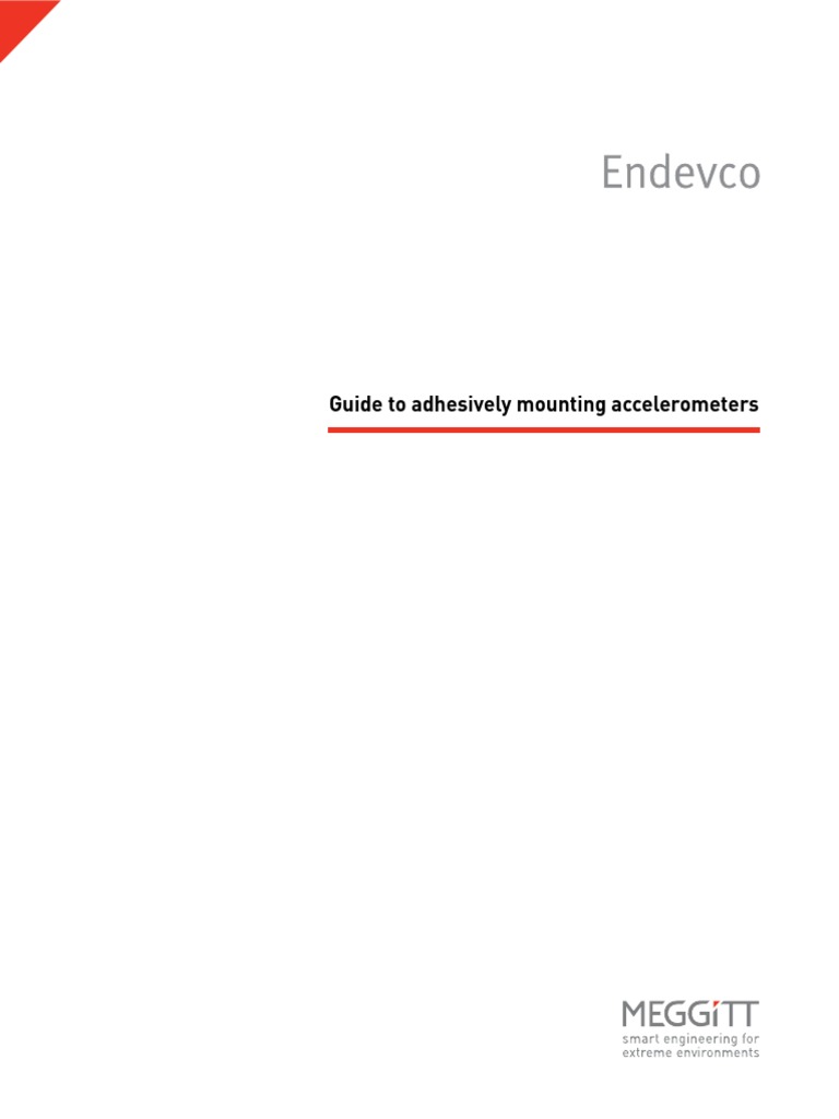 TP 312 | PDF | Adhesive | Accelerometer