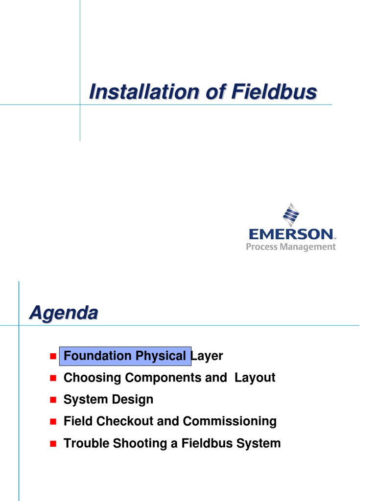 Fieldbus Installation Guide | PDF | Electromagnetic Interference ...