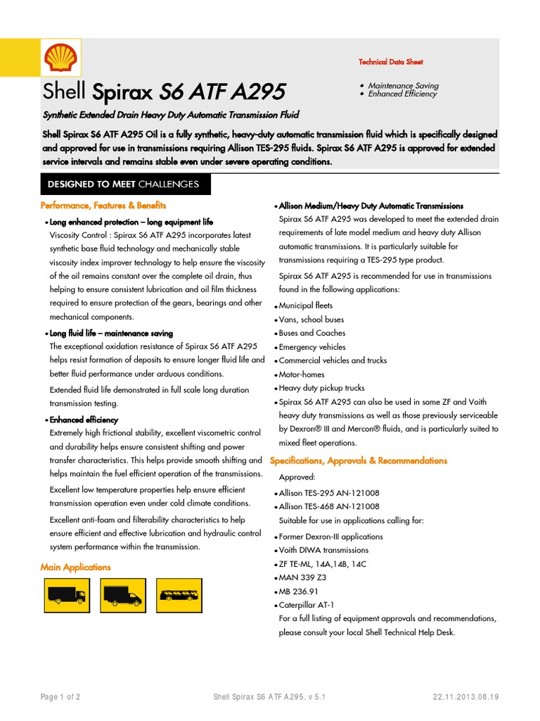 A17-8366-Ft Spirax A6 Atf A295 | PDF | Mechanical Engineering | Nature