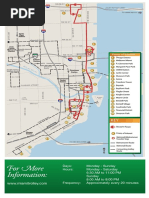 Metromover Map | PDF | Miami Dade County | Rail Transport