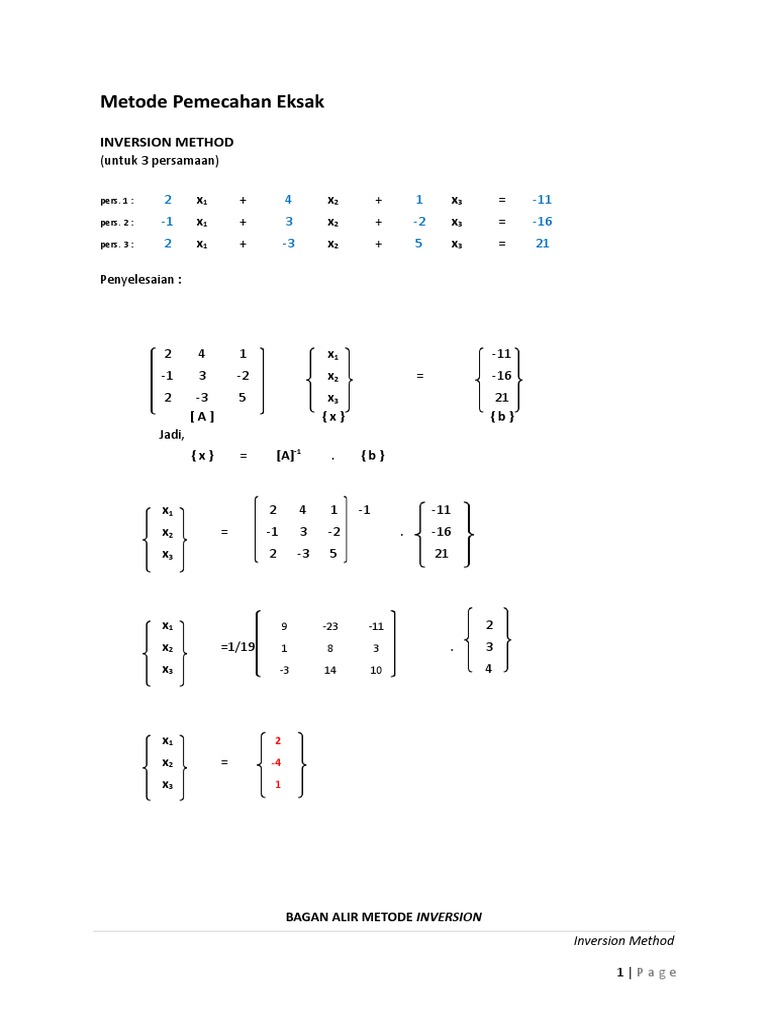Inversion Method | PDF | Computer Programming | Teaching Mathematics