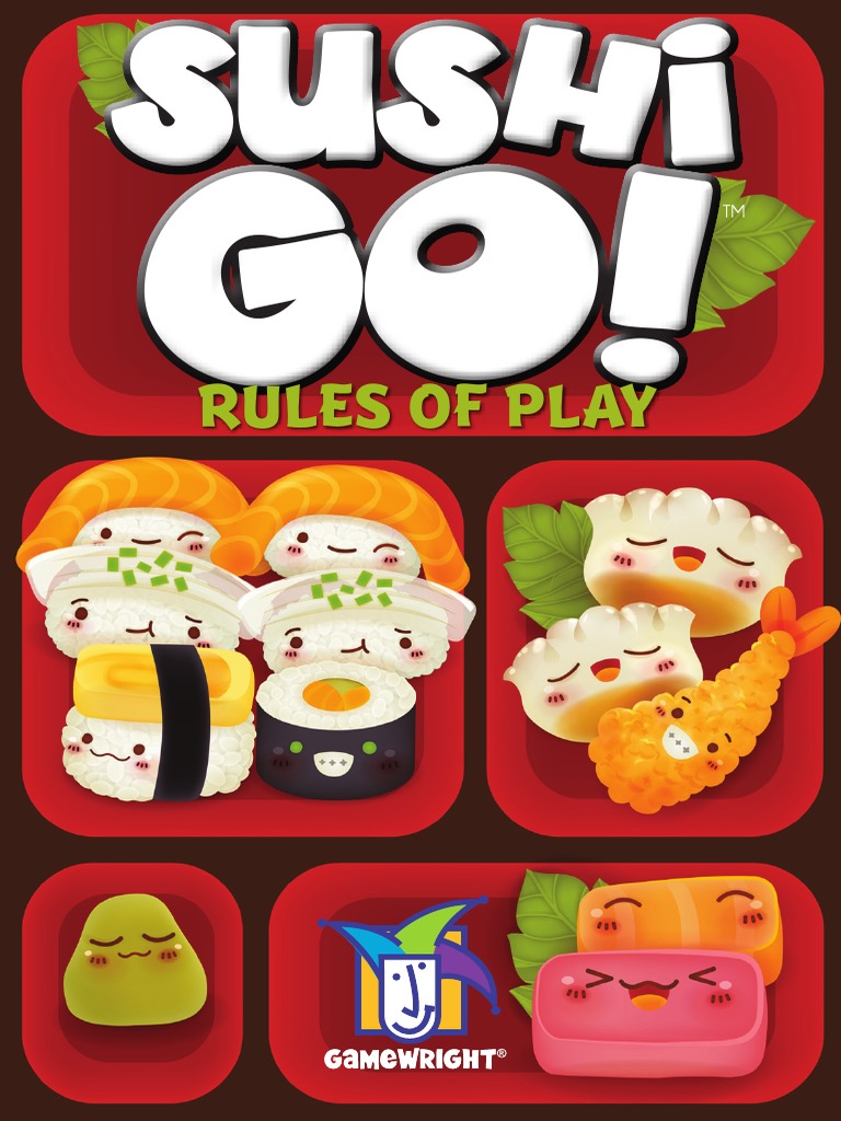 Sushi Go Rule PDF | PDF | Sushi | East Asian Cuisine