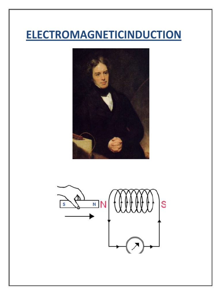 Electromagneticinduction | PDF | Electromagnetic Induction | Magnetic Field