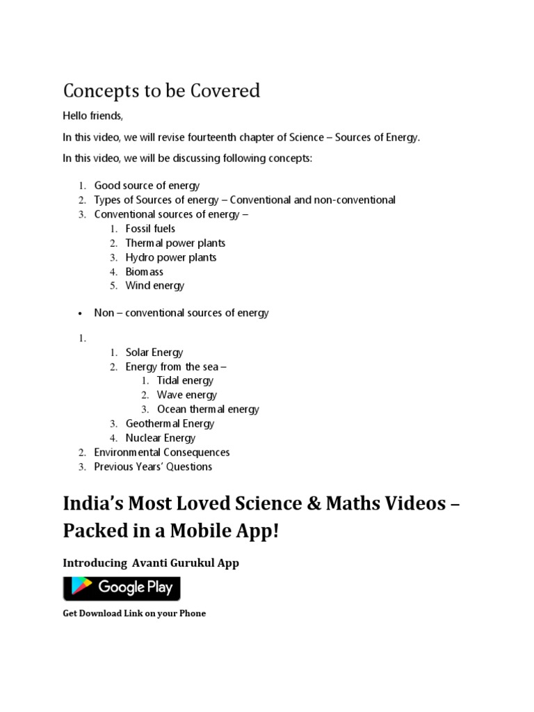 Sources of Energy 3 | PDF | Energy Development | Nuclear Power