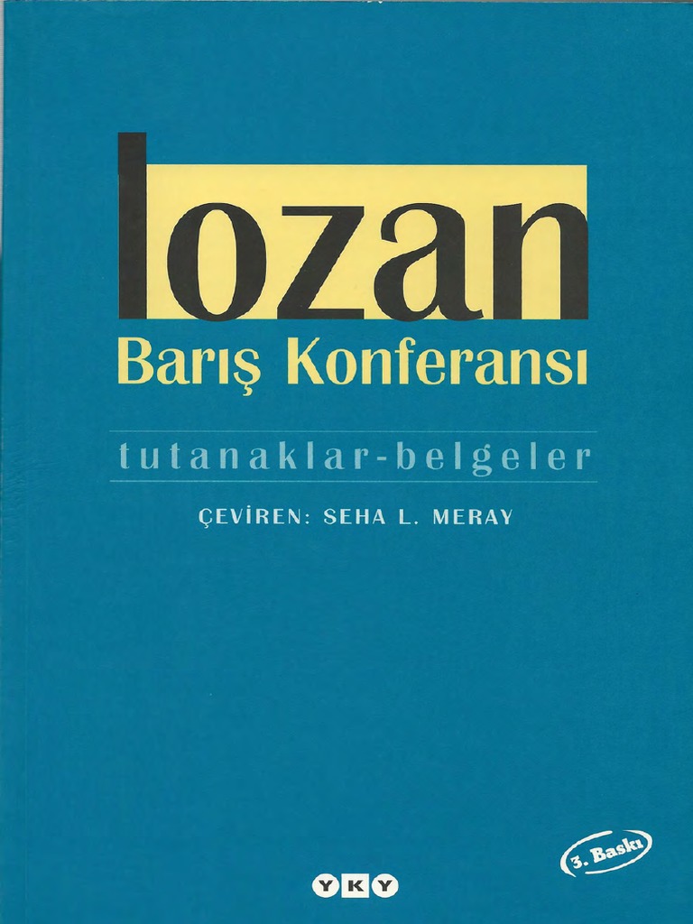 Seha L Meray - Lozan Baris Konferansi 1 PDF | PDF