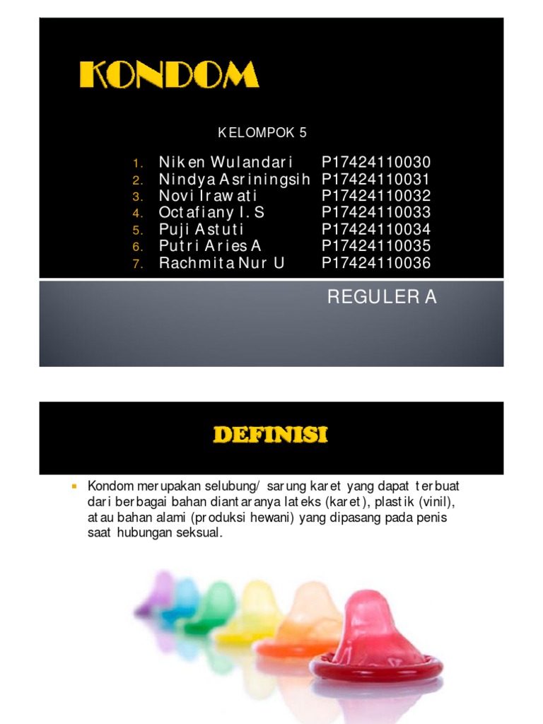 PPT Kondom PDF | PDF