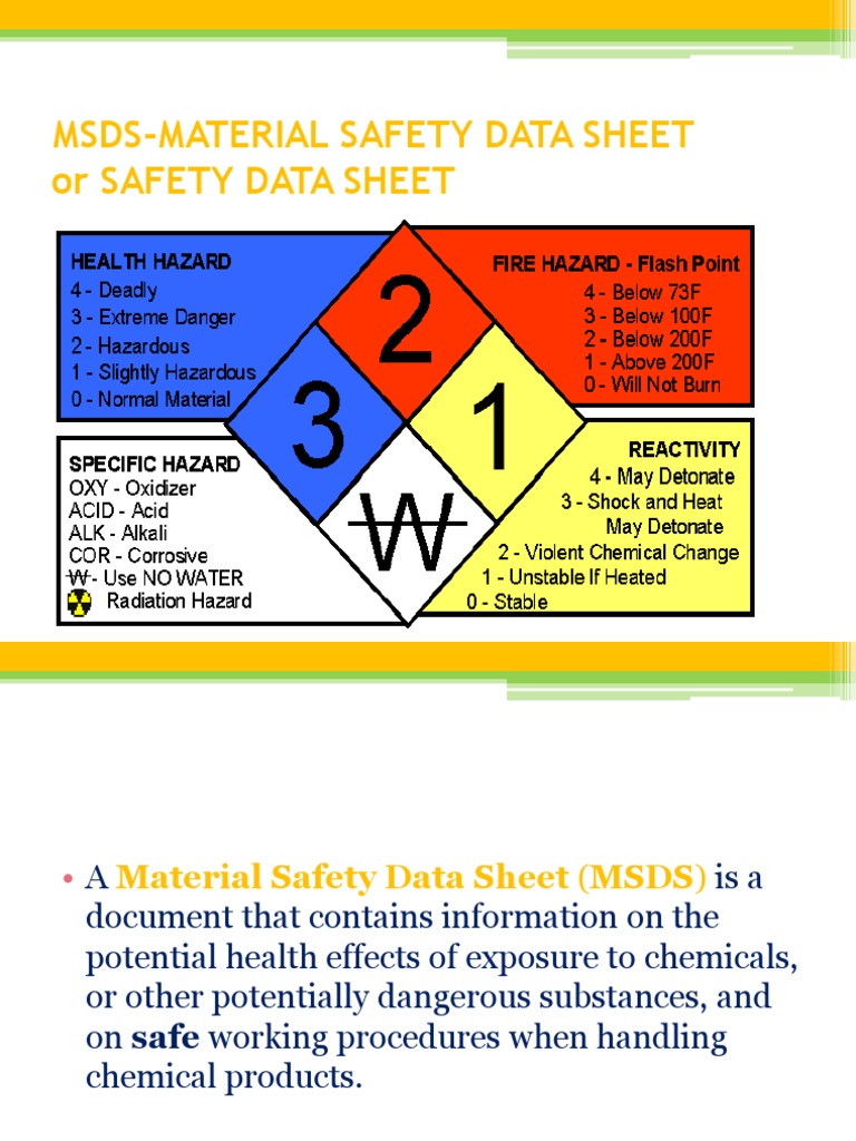 Msds 170716080157 | PDF | Chemistry | Materials