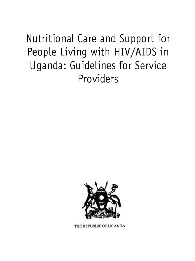 Uganda HIVAIDS Guide | PDF | Staple Foods | Hiv/Aids