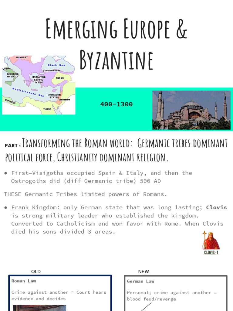 "Transformations in Medieval Europe: 400-1300" | PDF | Byzantine Empire ...
