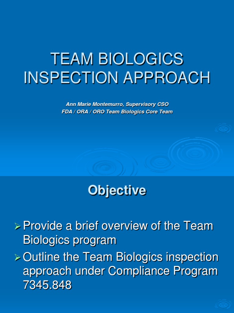 Inspection Approach | PDF | Biopharmaceutical | Sterilization ...