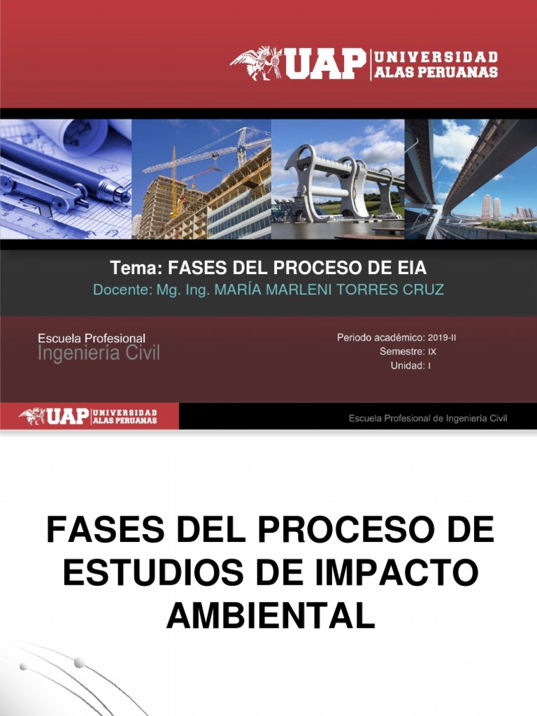 Fases Del Proceso de EIA | PDF | Evaluación de impacto ambiental | Suelo