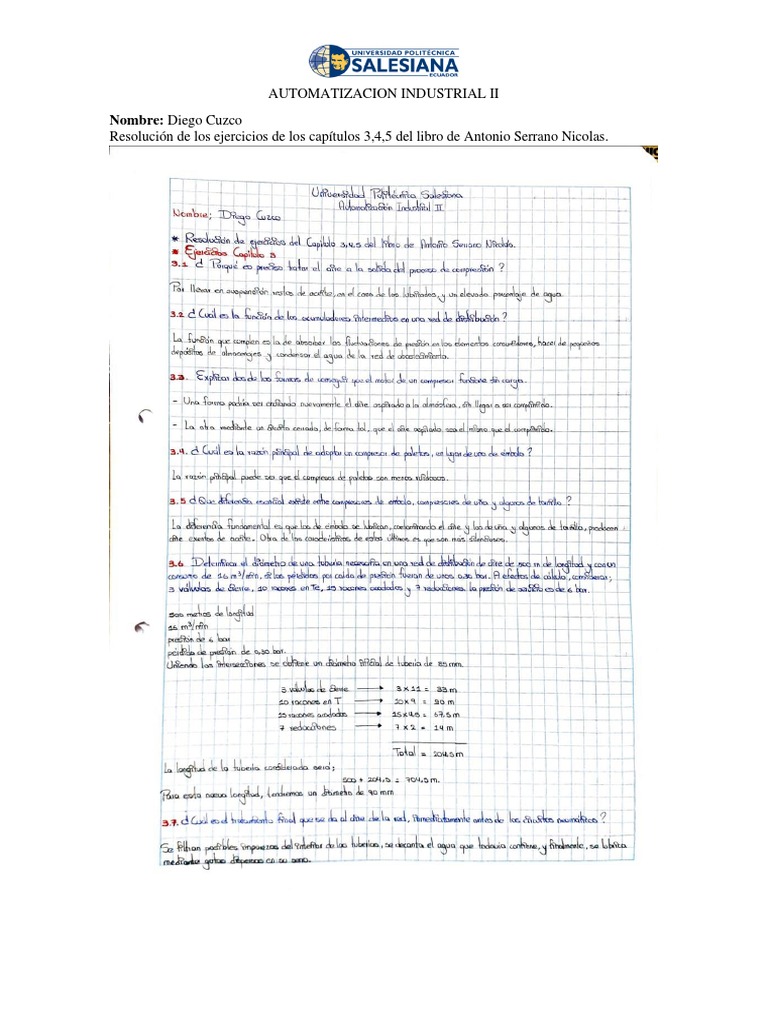 Tarea - Ejercicios Capitulo 3, 4, 5 | PDF