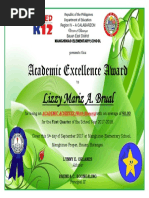Certificate of Recognition For Feeding Program | PDF