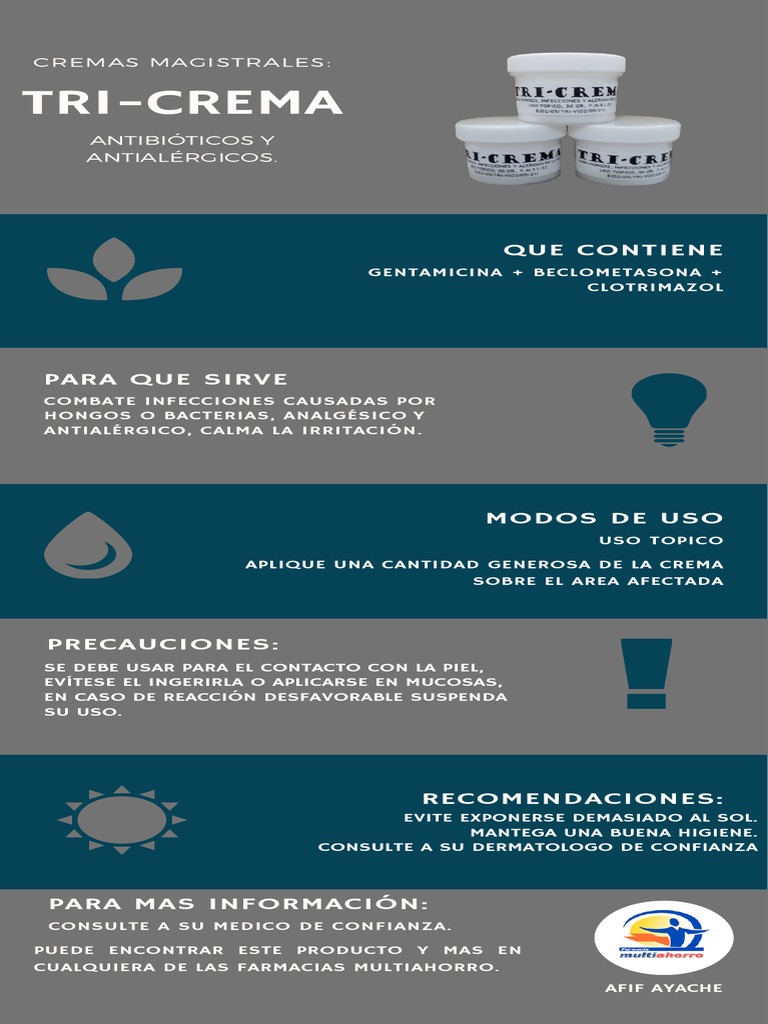 Para Que Sirve La Tri-Crema. | PDF