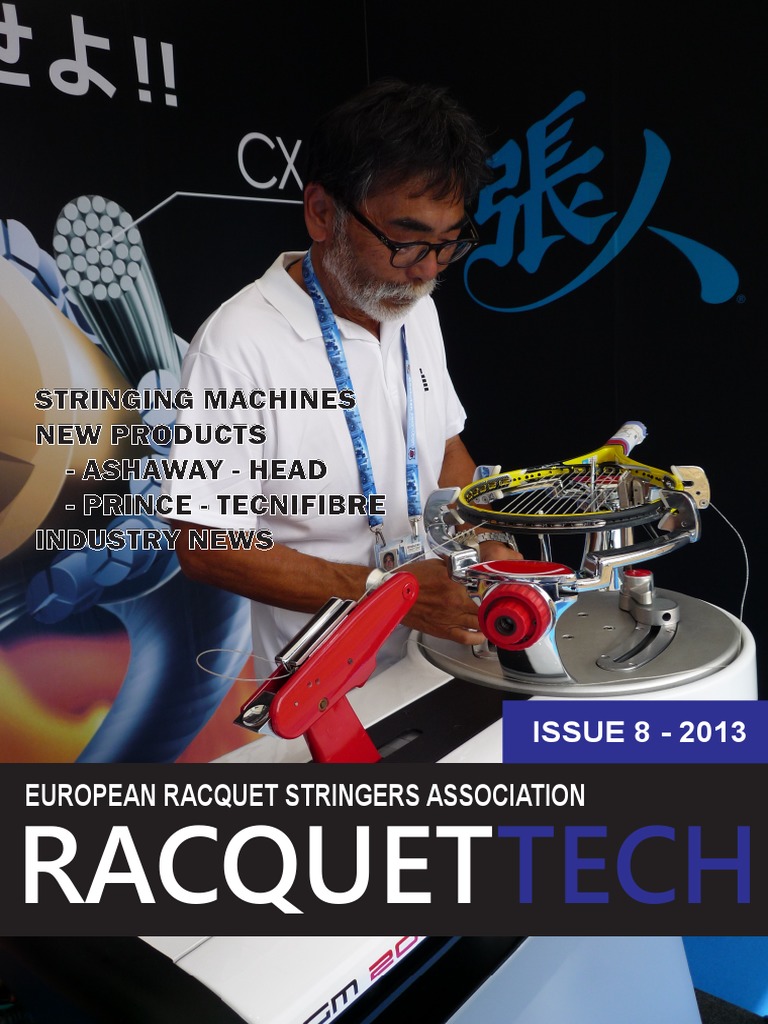 Racquet: Stringing Machines New Products - Ashaway - Head - Prince ...