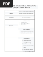6 Steps Hand Washing Poster | PDF | Hand Washing | Hand