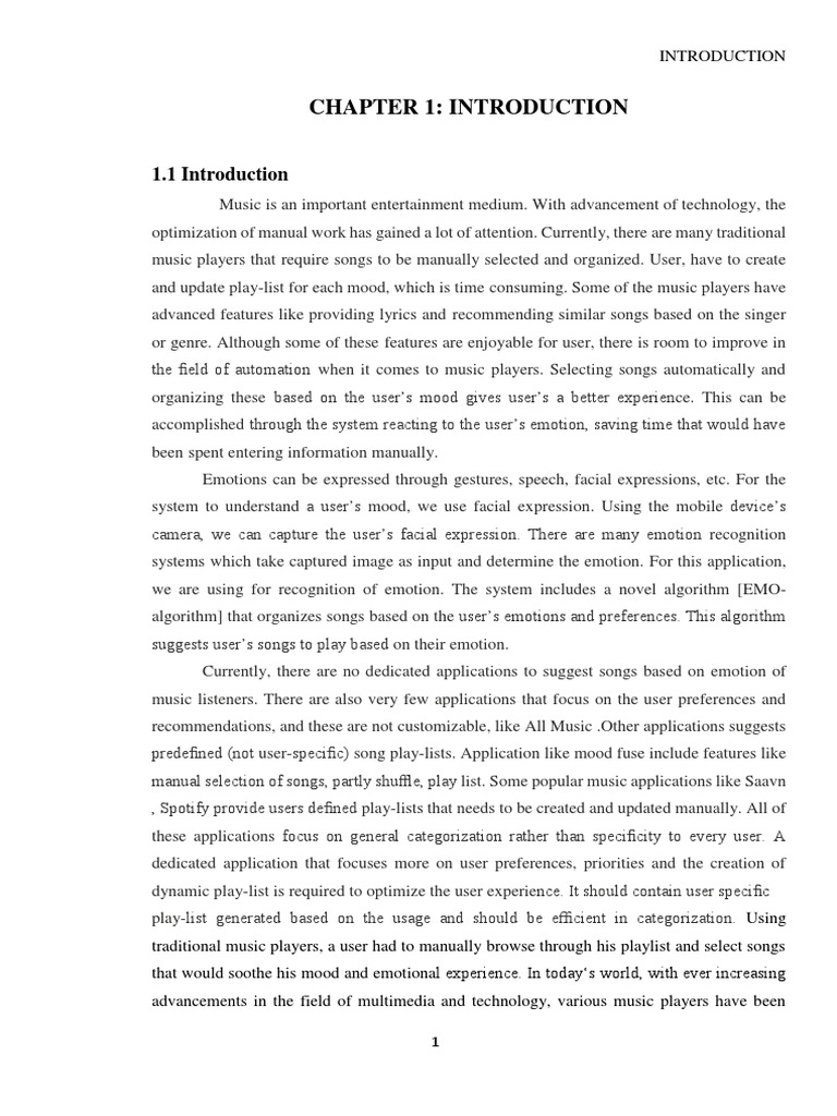 CHAP1 | PDF | Machine Learning | Emotions