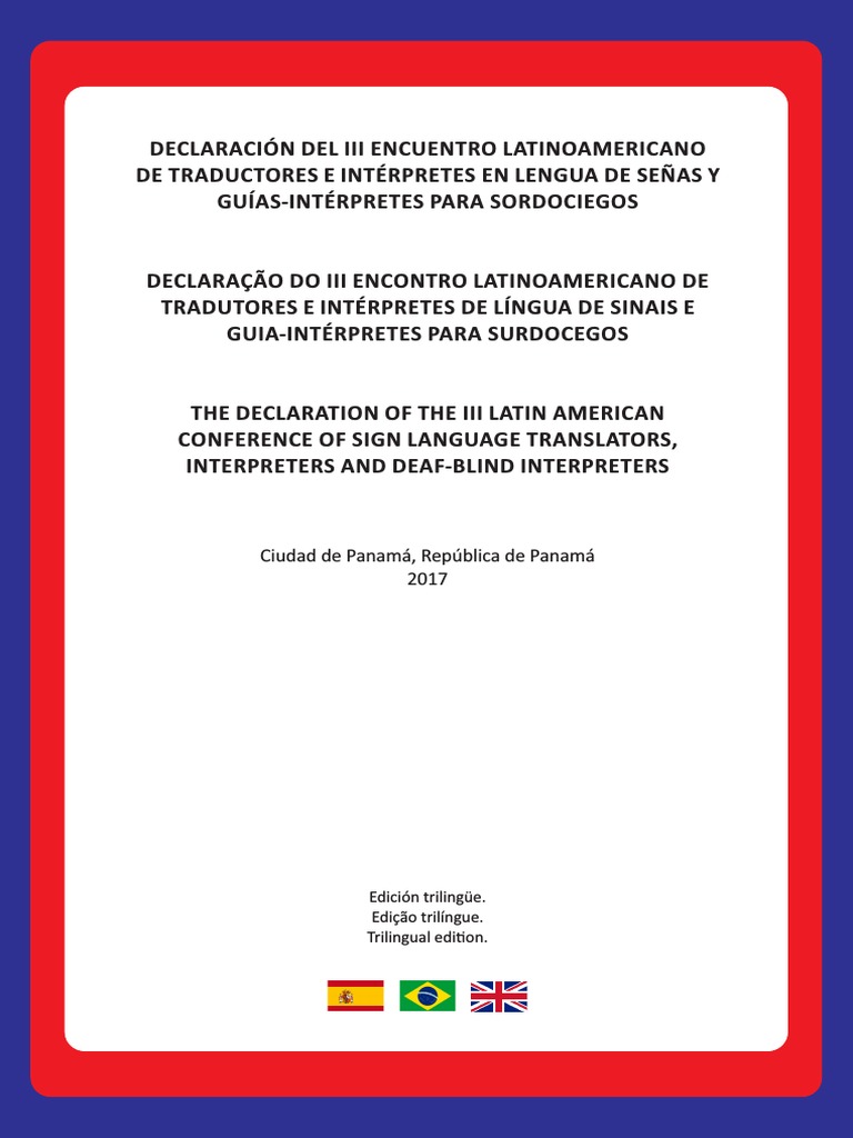 Documento Declaración de Panama 2017 - Final | PDF | America latina ...