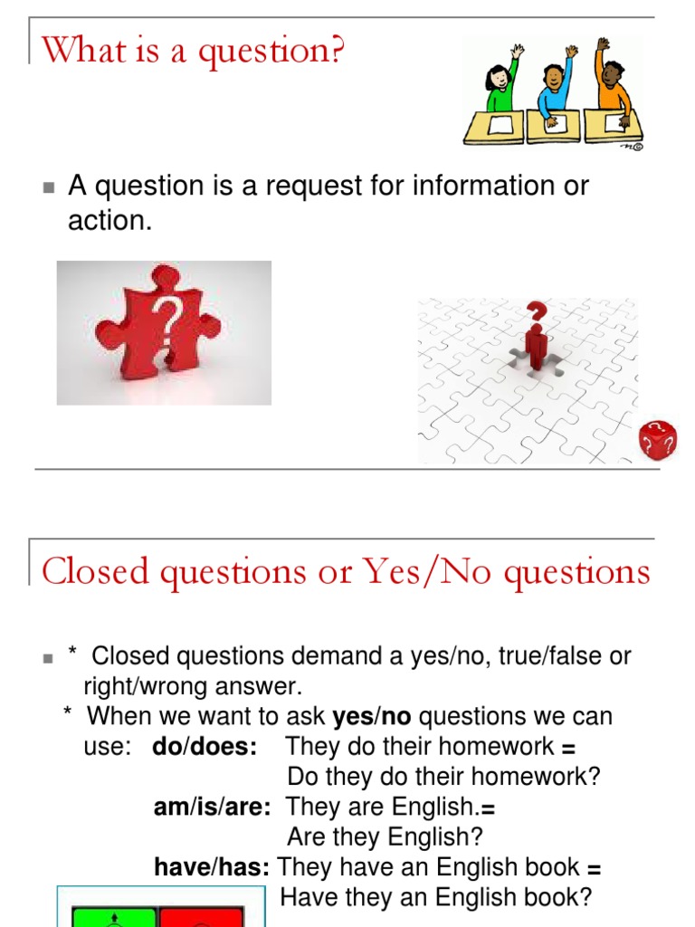 A Comprehensive Guide to Forming Questions in English | PDF | Question ...