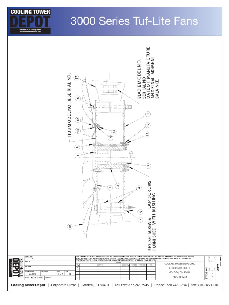 Depot: 3000 Series Tuf-Lite Fans | PDF