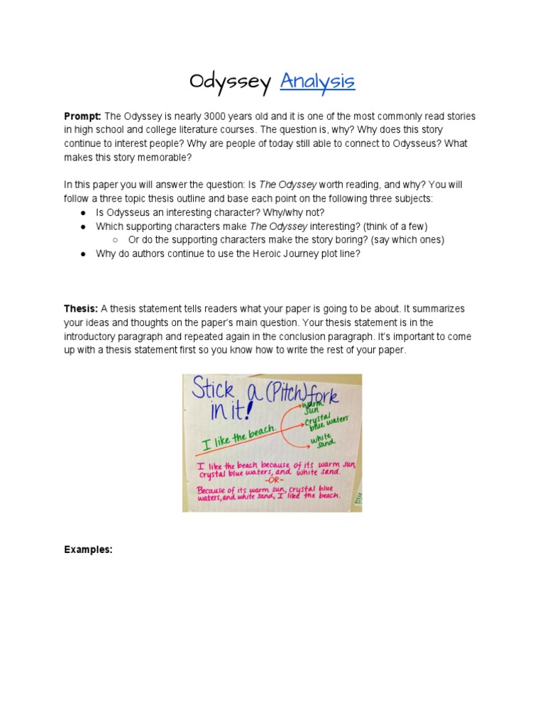 Odyssey Analysis | PDF