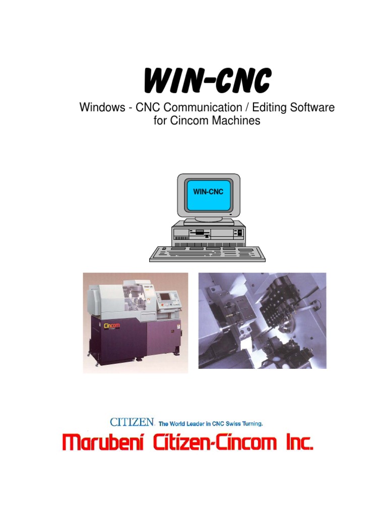 Win-Cnc: Windows - CNC Communication / Editing Software For Cincom ...