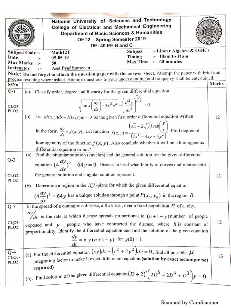 Linear Algebra | PDF