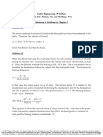 Solutions Manual For Traffic Engineering 4th Edition by Roess PDF | PDF ...